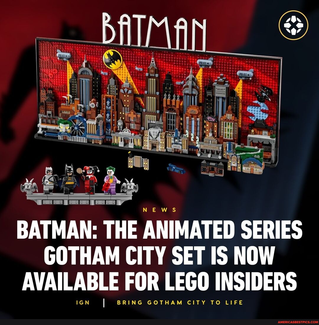 Ally NEWS BATMAN: THE ANIMATED SERIES GOTHAM CITY SET IS NOW AVAILABLE ...