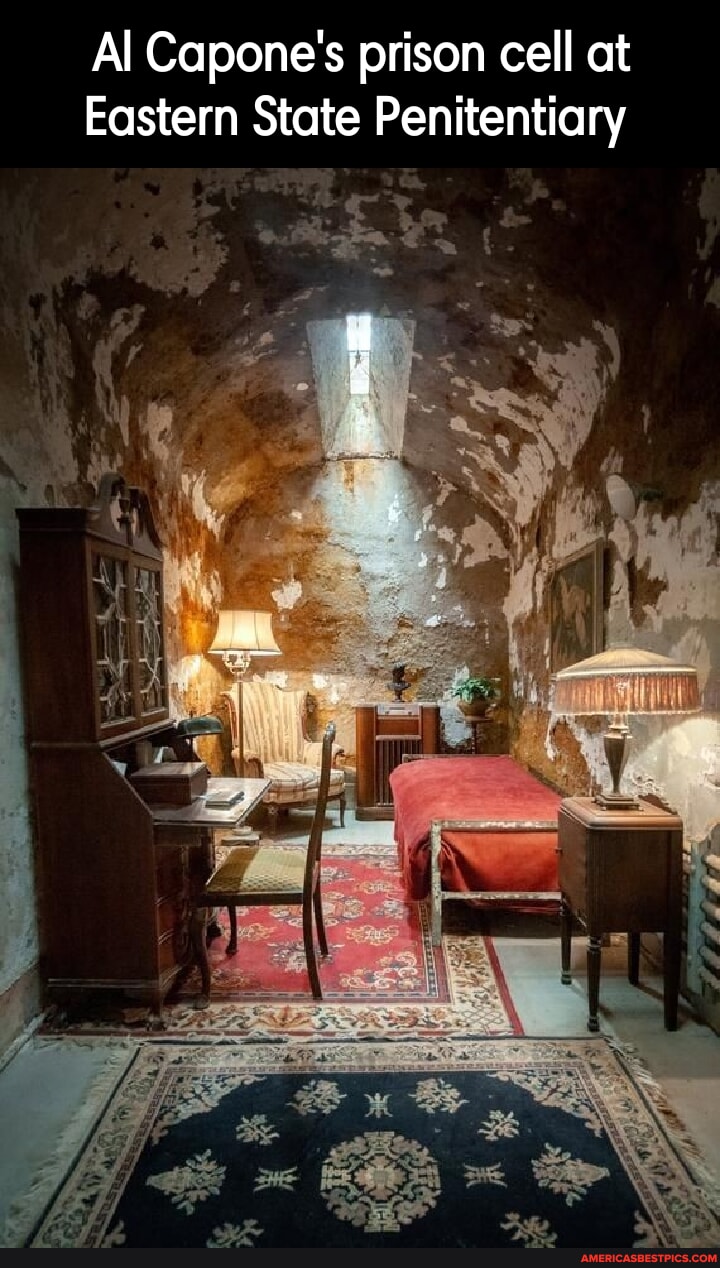 Al Capone's prison cell at Eastern State Penitentiary - America’s best ...