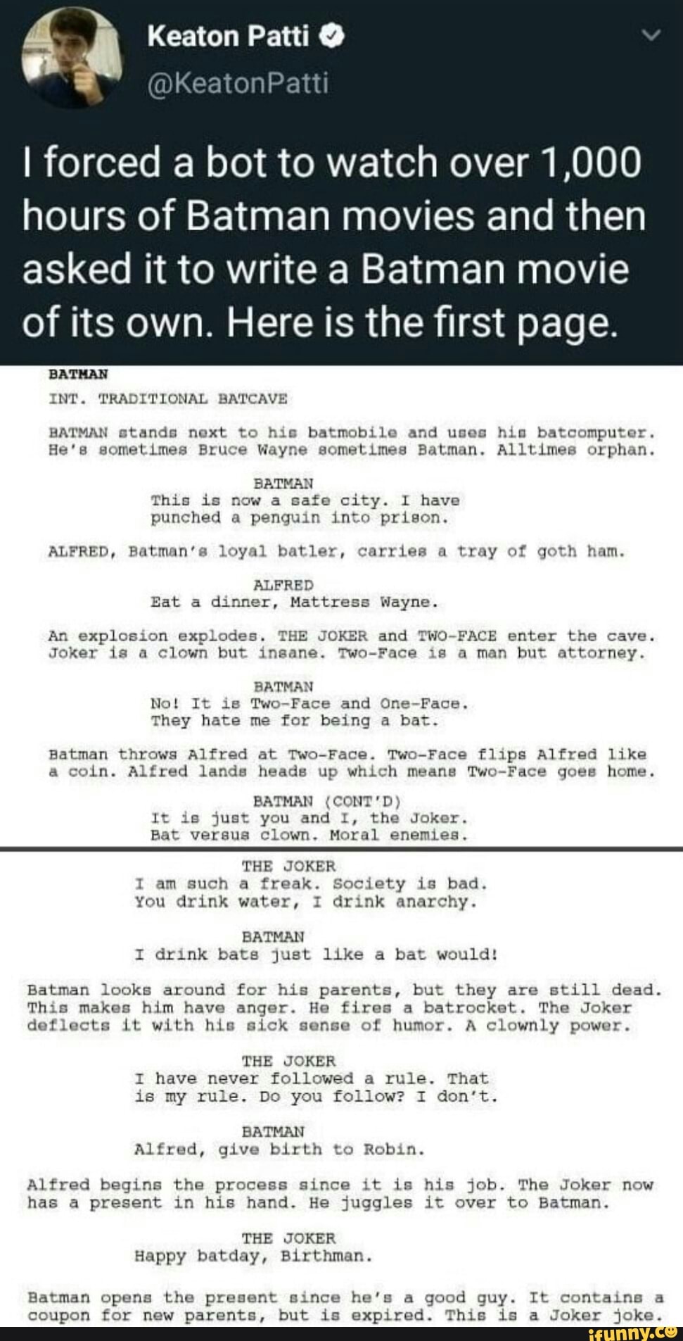 Batmanreacts memes. Best Collection of funny Batmanreacts pictures on ...