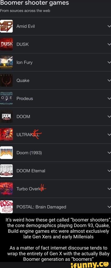 Boomer shooter games From sources across the web Amid Evil DUSK DUSK ...