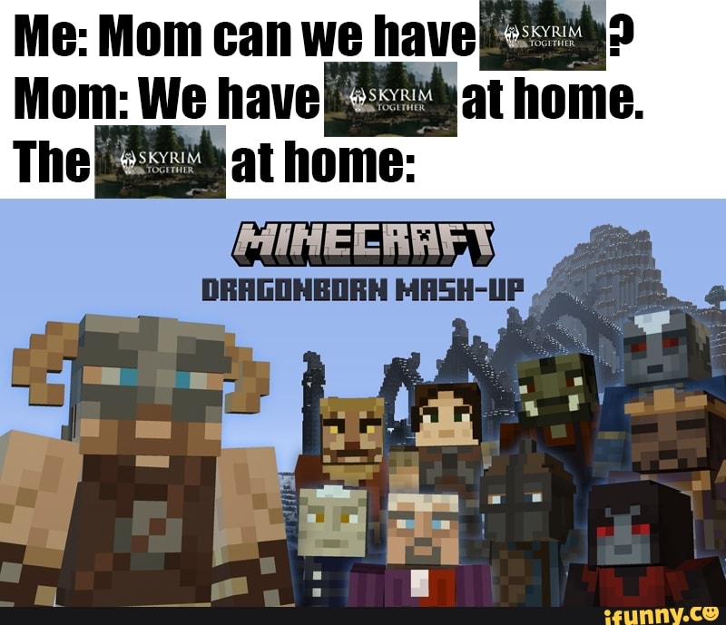 Skyrim_mods memes. Best Collection of funny Skyrim_mods pictures on iFunny