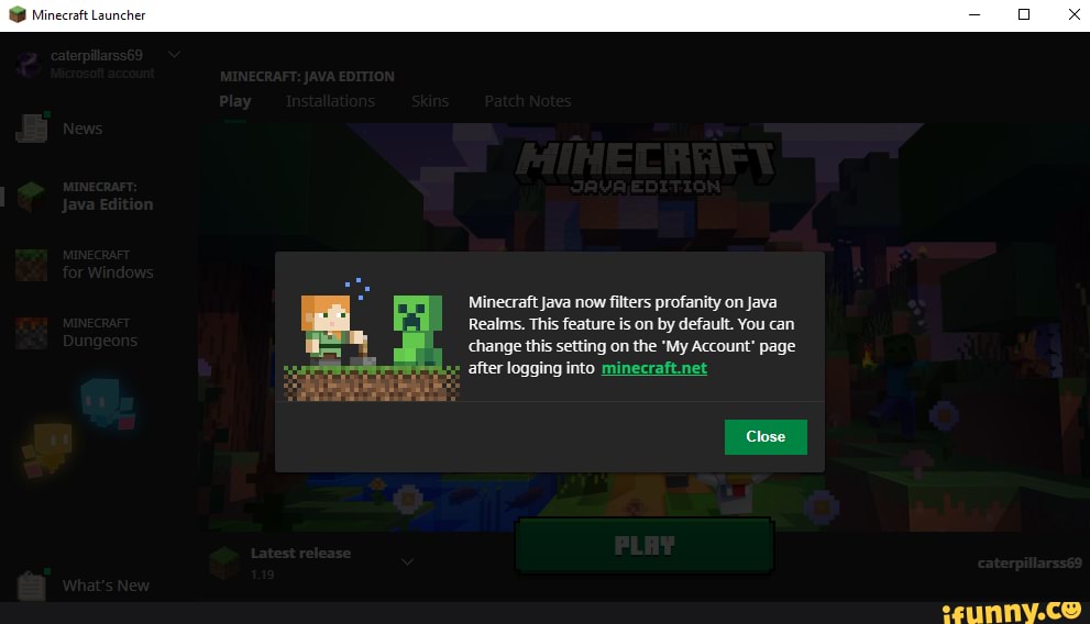 Al Minecraft Java now filters profanity on Java Realms. This feature is ...