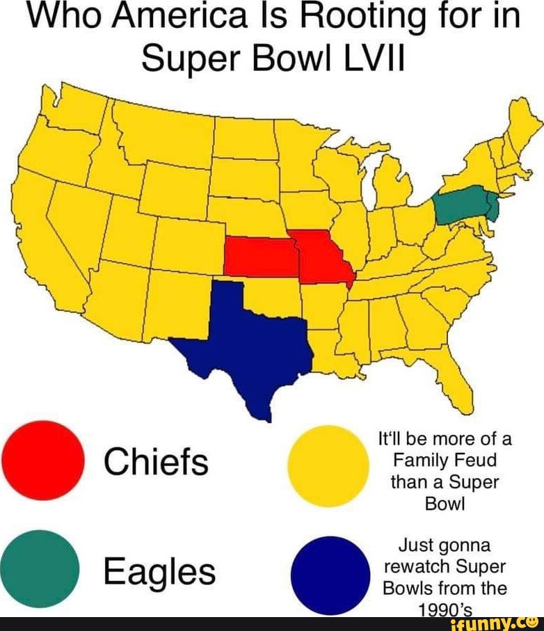 Who America IS Rooting for in Super Bowl LVII It'll be more of a Chiefs ...