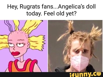 Hey, Rugrats fans...Angelica's doll today. Feel old yet? - iFunny