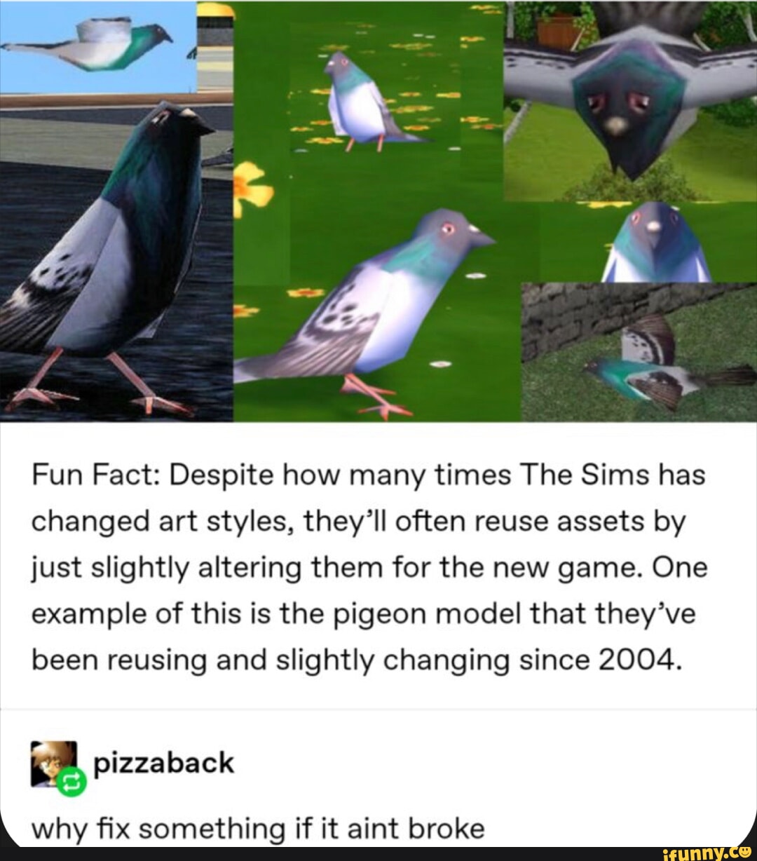 Fun Fact: Despite how many times The Sims has changed art styles, they ...