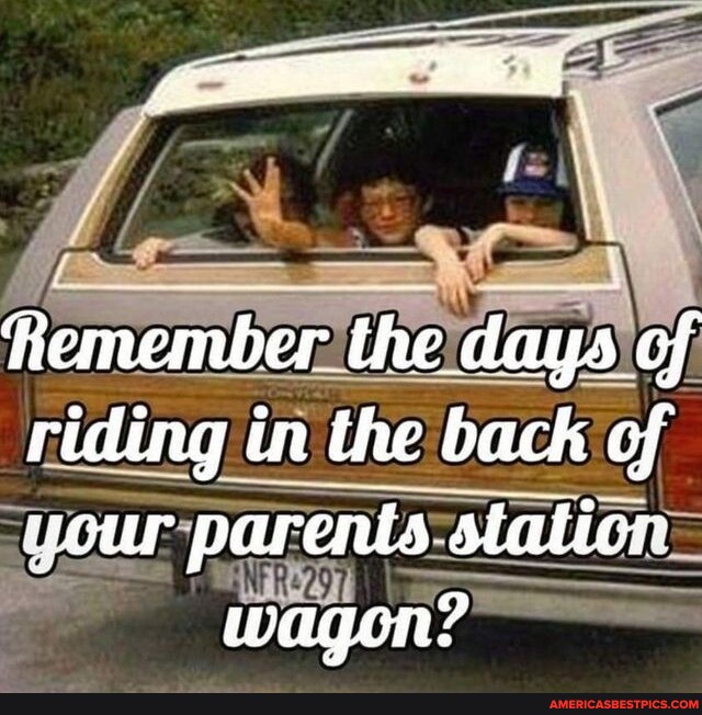 Remember the days of riding in the back of wagon? - America’s best pics ...