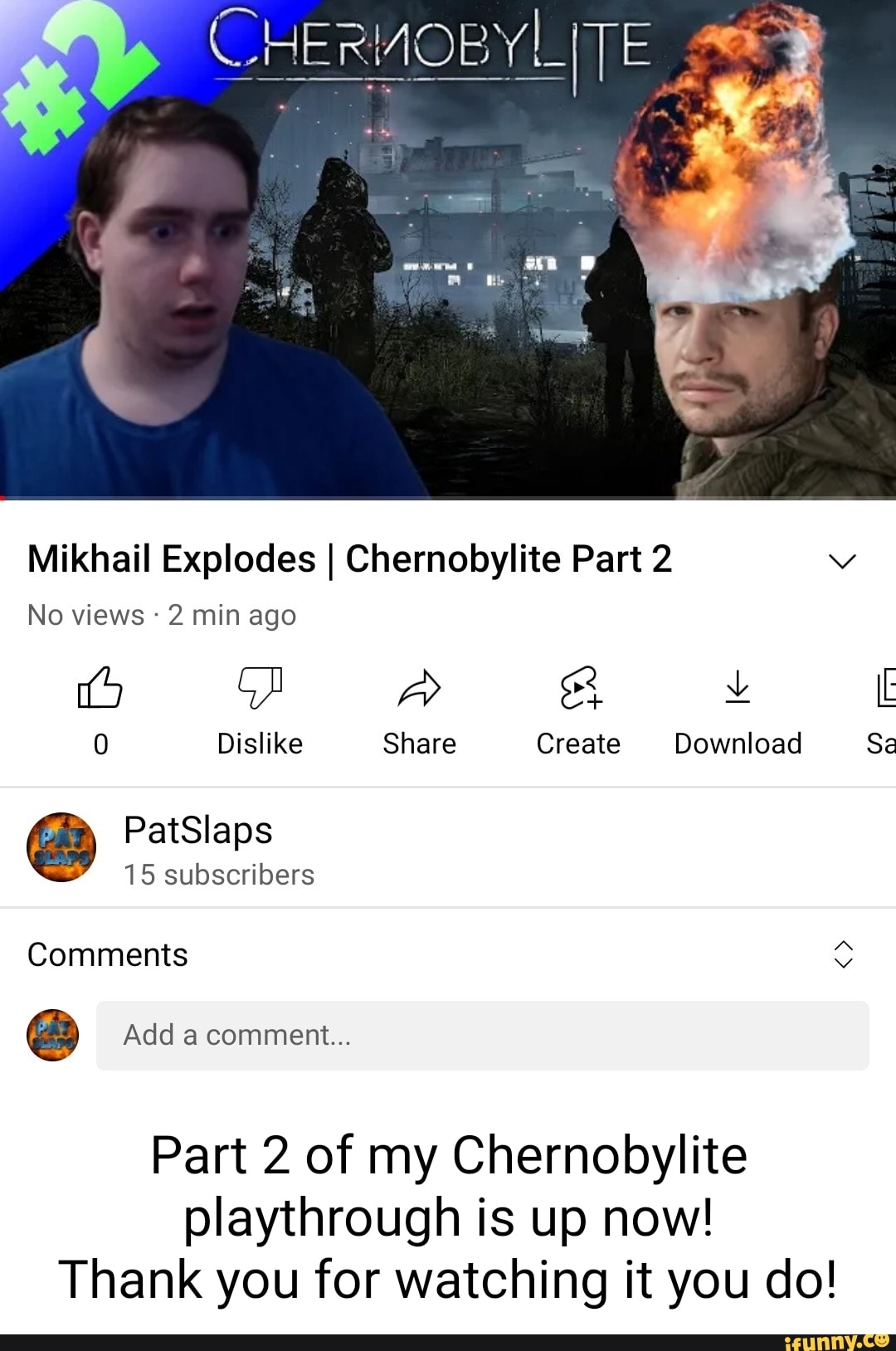 CHERMOBYLITE Mikhail Explodes I Chernobylite Part 2 No views 2 min ago ...