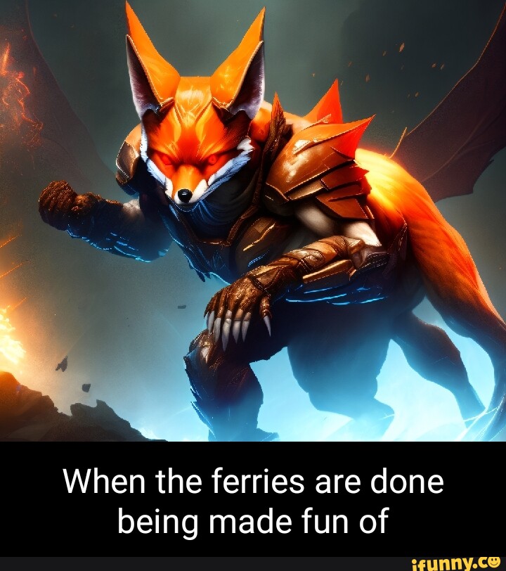 When the ferries are done being made fun of - iFunny