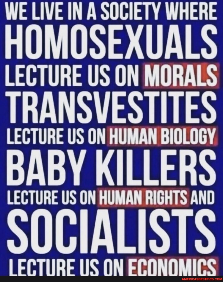 We Live In A Society Where Hom Lecture Us On Morals Lecture Us On Human