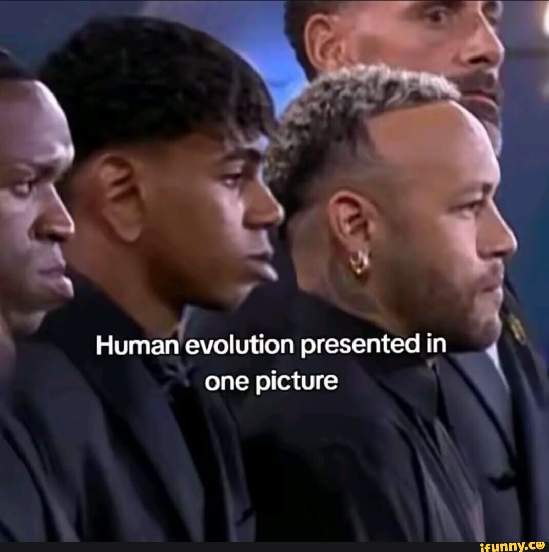 Human evolution presented in one picture - iFunny