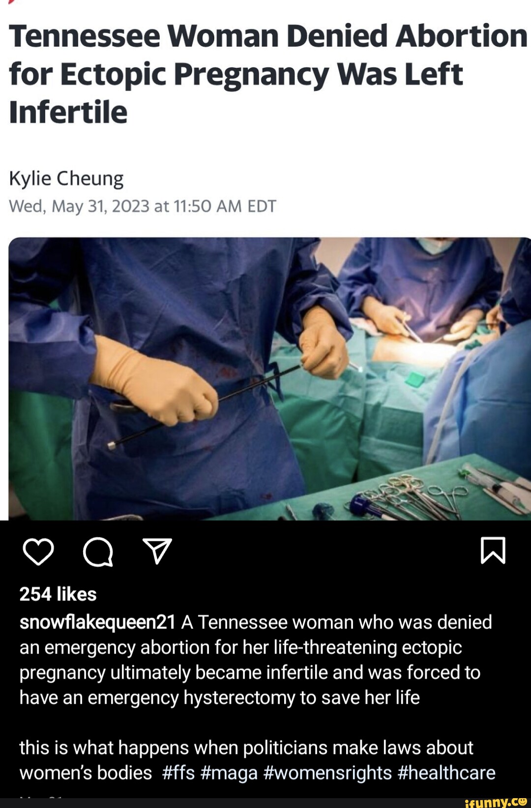 Hysterectomy memes. Best Collection of funny Hysterectomy pictures on ...