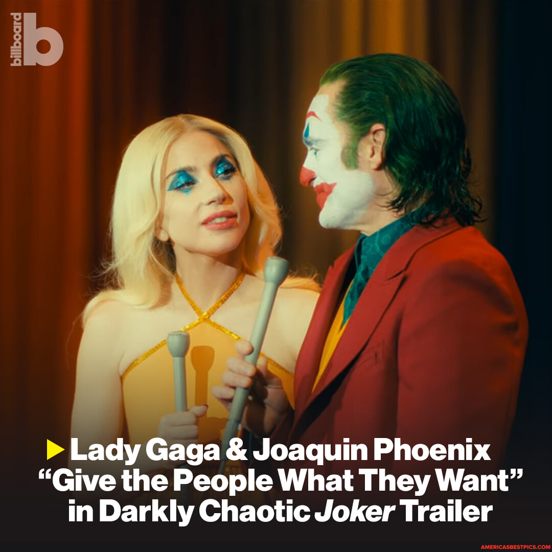 Lady Gagas Harley Quinn Joaquin Phoenixs Joker live for the applause in ...