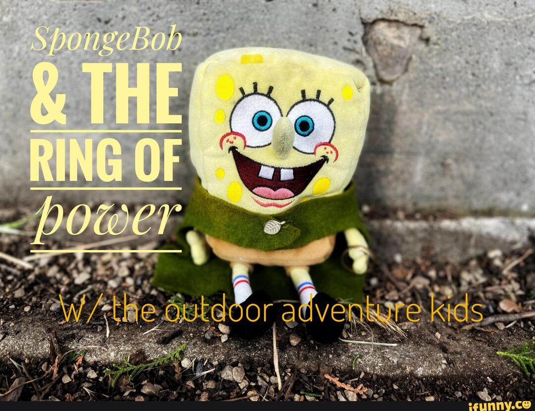 SpongeBob OF power. - iFunny