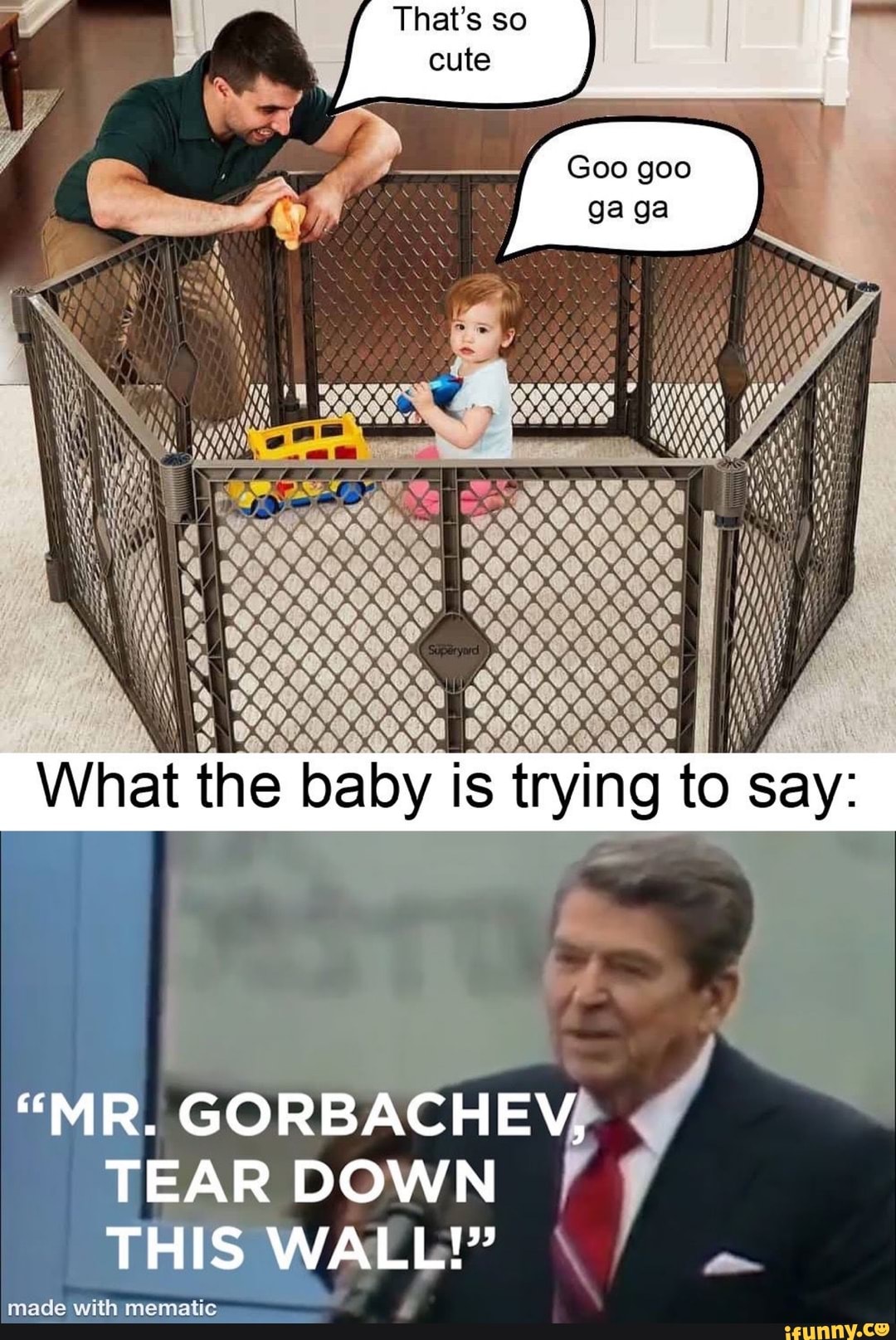 Teardownthiswall memes. Best Collection of funny Teardownthiswall ...