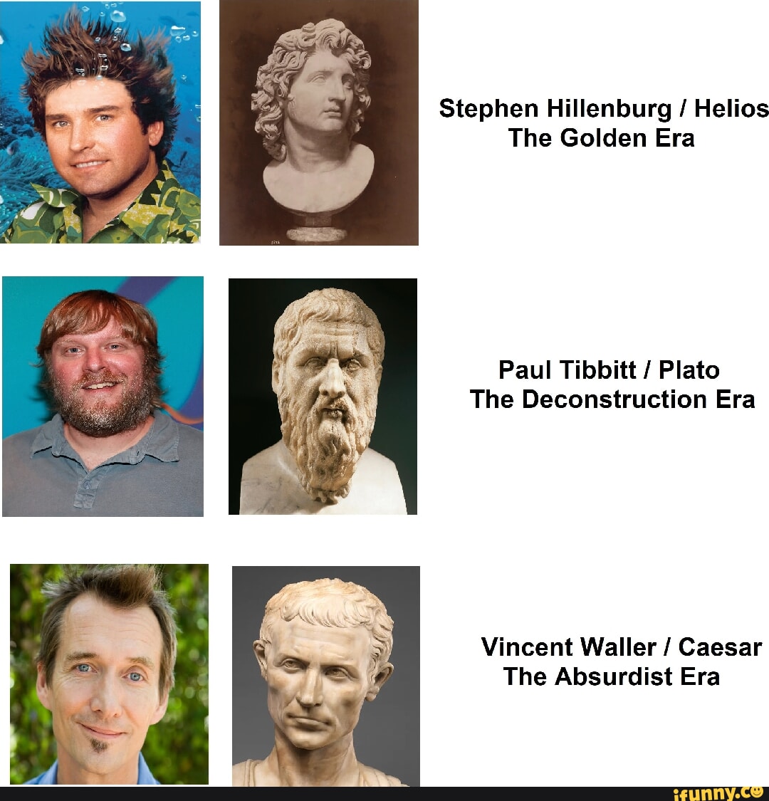 Stephen Hillenburg / Helios The Golden Era Paul Tibbitt / Plato The ...