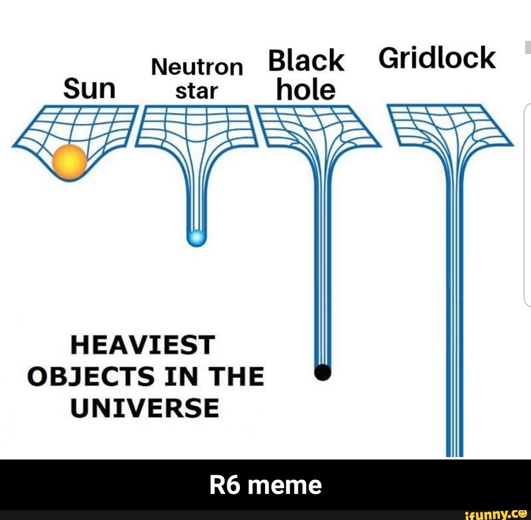 Neutron Black Gridlock Sun star hole HEAVIEST OBJECTS IN THE UNIVERSE ...