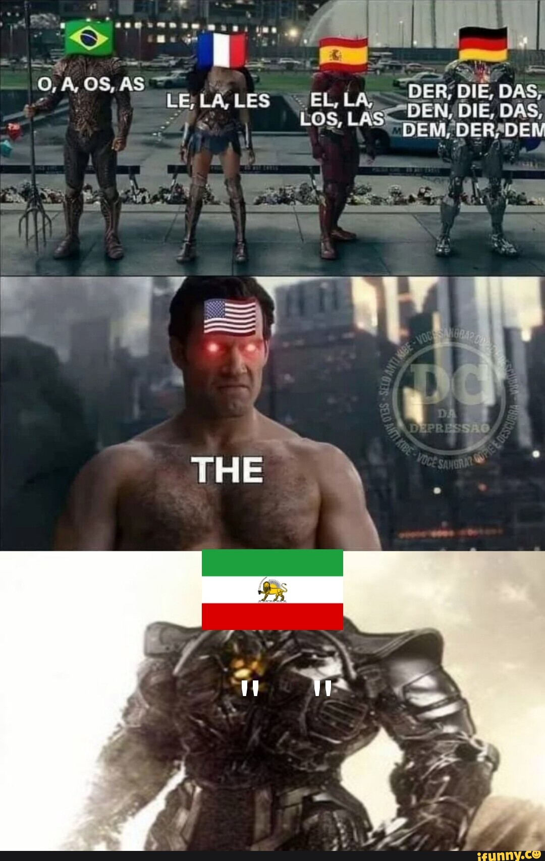0, 'A, OS, AS LE, LA LES LOS, LAS THE DIE, DAS; DEM, DER*DEW - iFunny