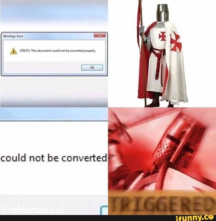 Could not be converted - iFunny