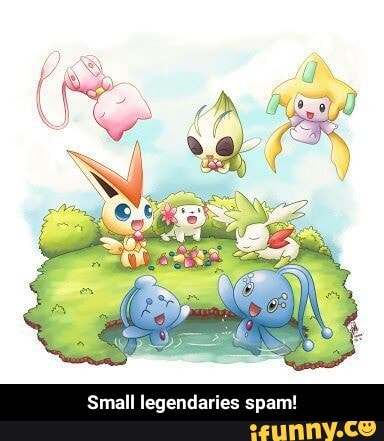 Mew Celebi Jirachi Manaphy Victini