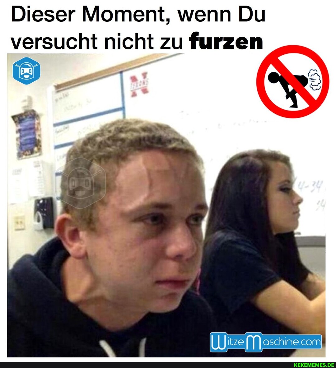 Dieser Moment, wenn Du versucht nicht zu furzen com - Keke