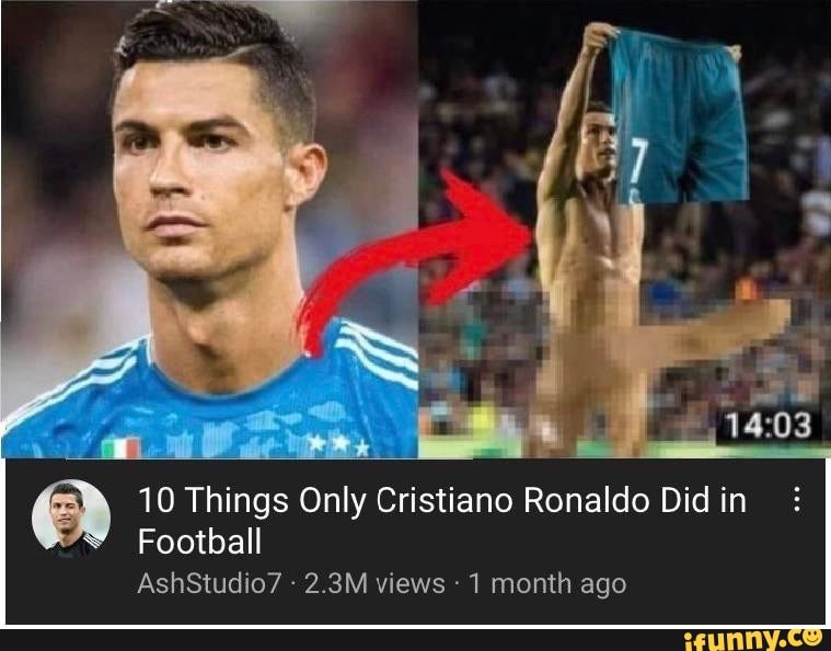 10 Things Only Cristiano Ronaldo Did in Football AshStudio7 2.3M views ...