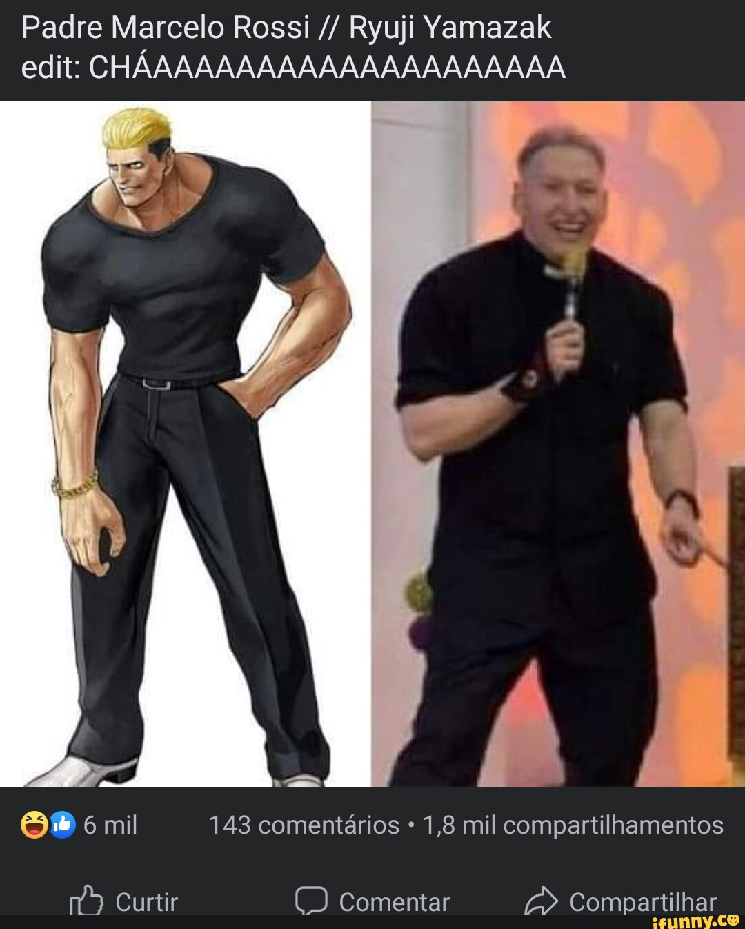 Padre Marcelo Rossi Ryuji Yamazak edit: CHÁAAAAAAAAAAAAAAAAAAAA I mil 143 comentários 1,8 mil ...