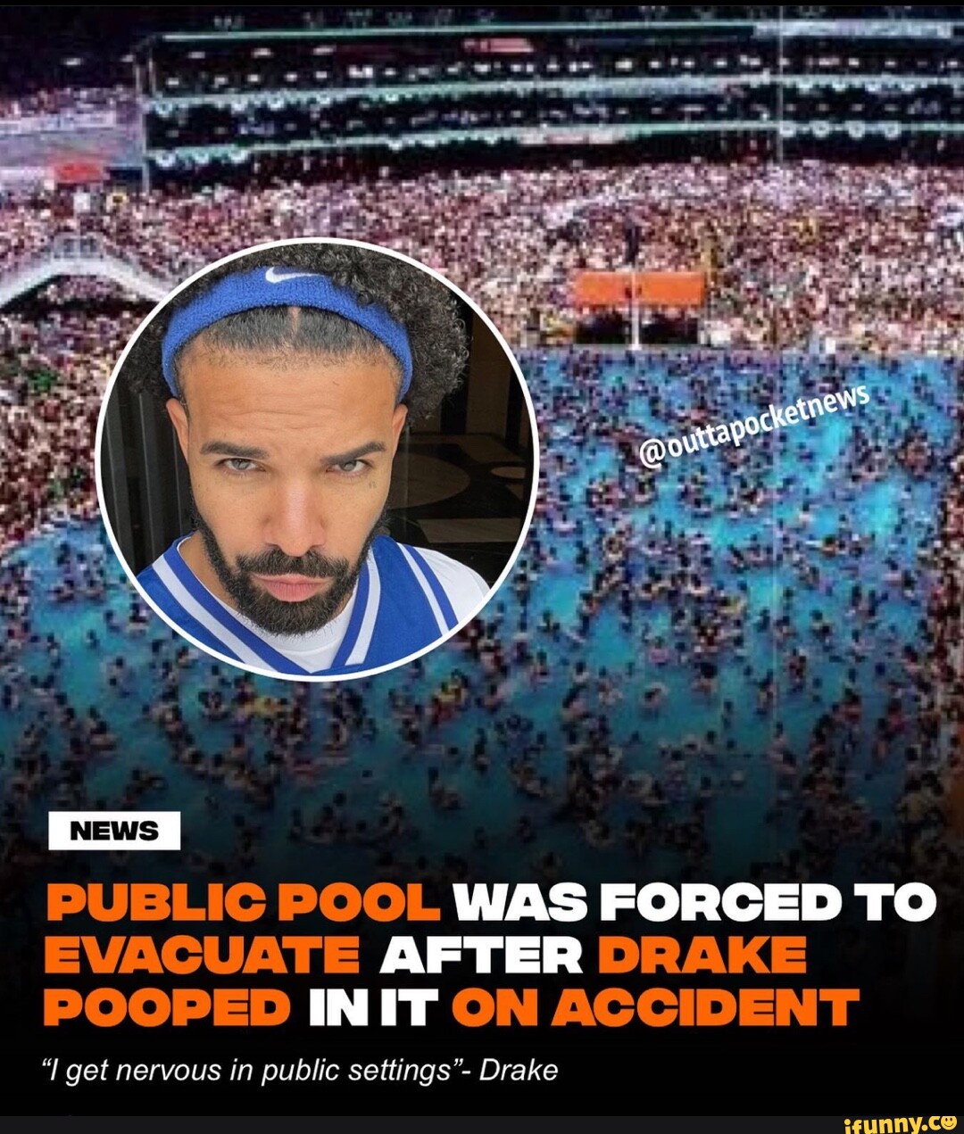 PUBLIC POOL WAS FORCED TO EVACUATE AFTER DRAKE POOPED IN IT ON ACCIDENT ...