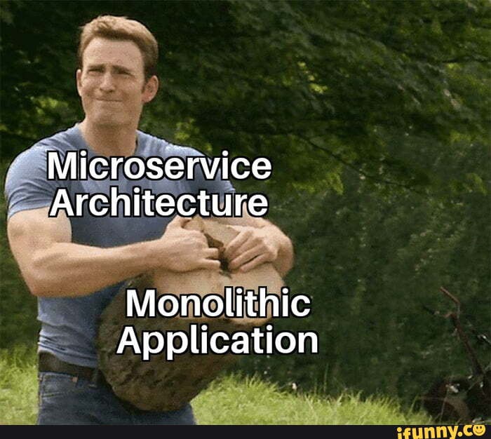 Microservice memes. Best Collection of funny Microservice pictures on ...