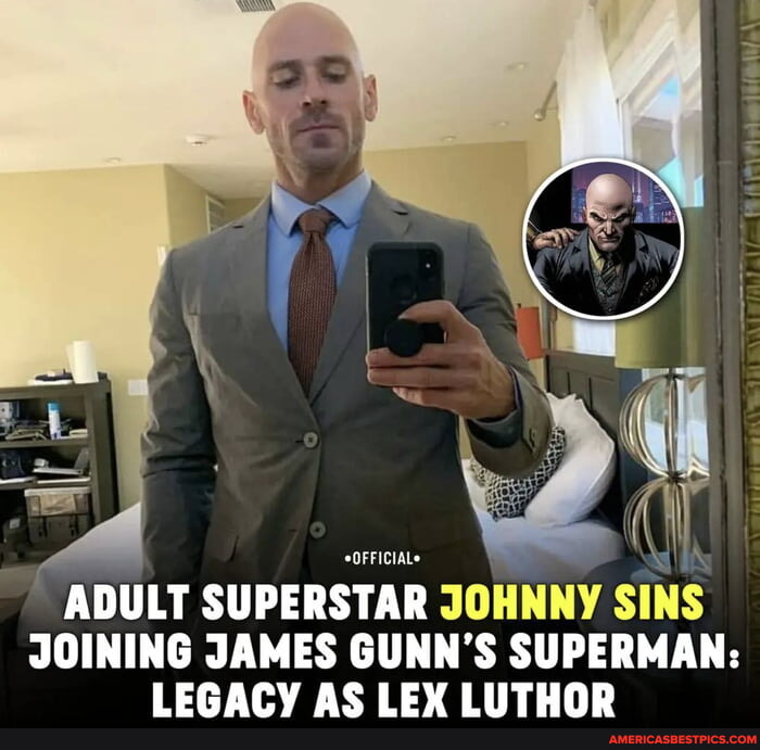 ADULT SUPERSTAR JOHNNY SINS JOINING JAMES GUNN'S SUPERMAN: LEGACY AS ...