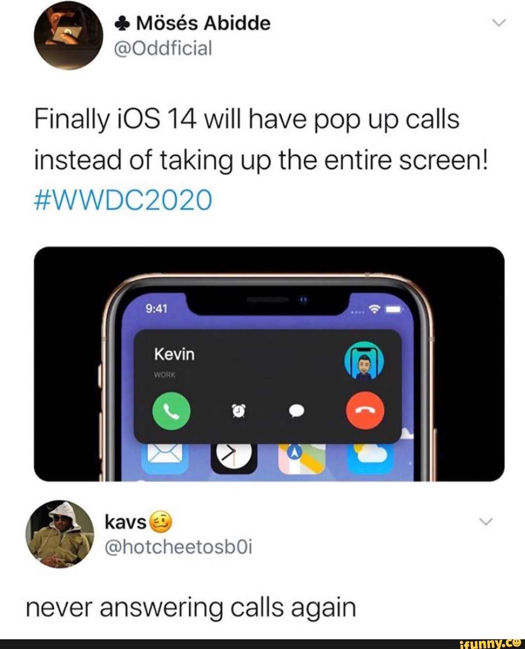 Finally iOS 14 will have pop up calls instead of taking up the entire ...