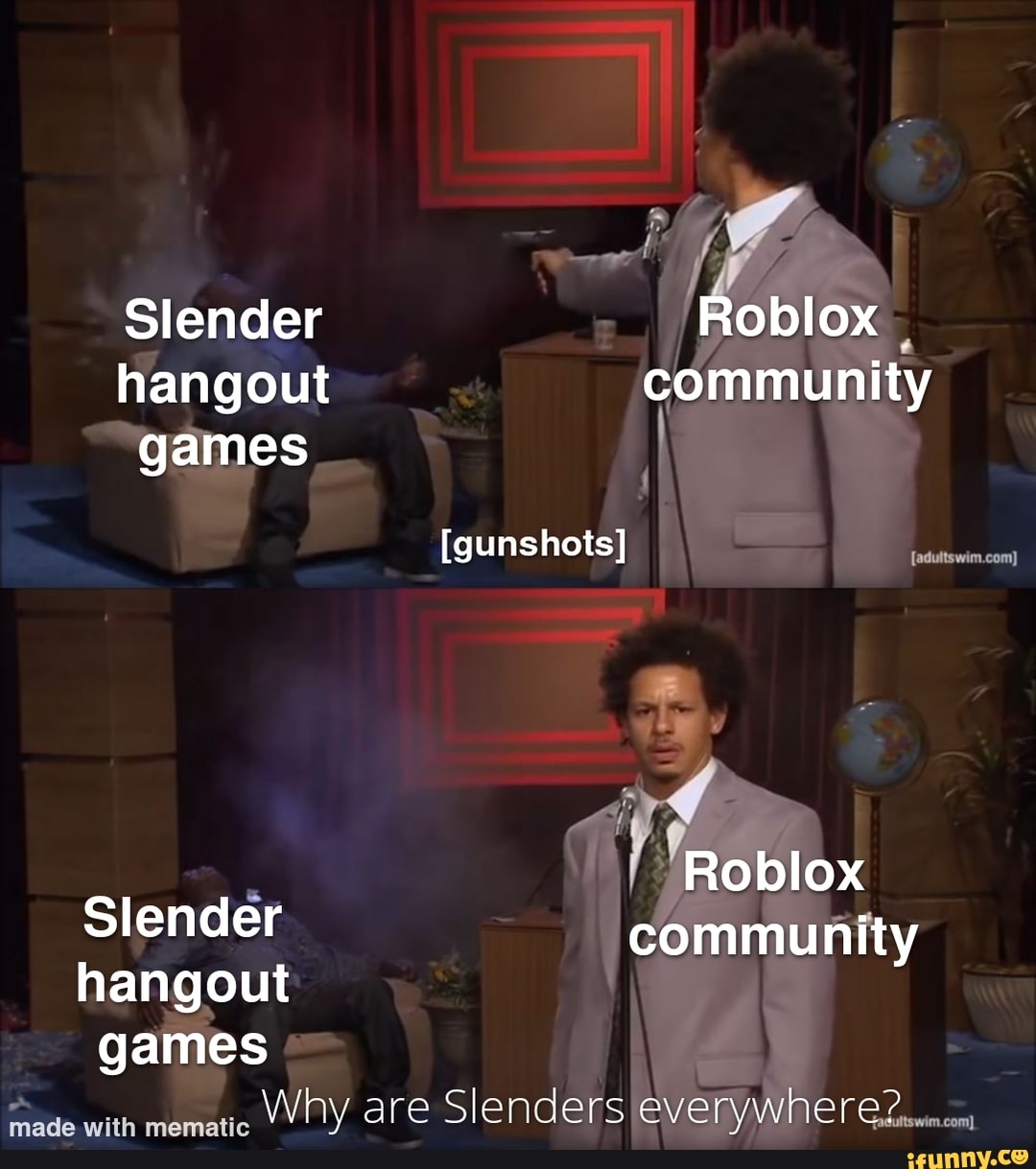 Slender hangout community games [gunshots] Slender commu fifty hangout ...