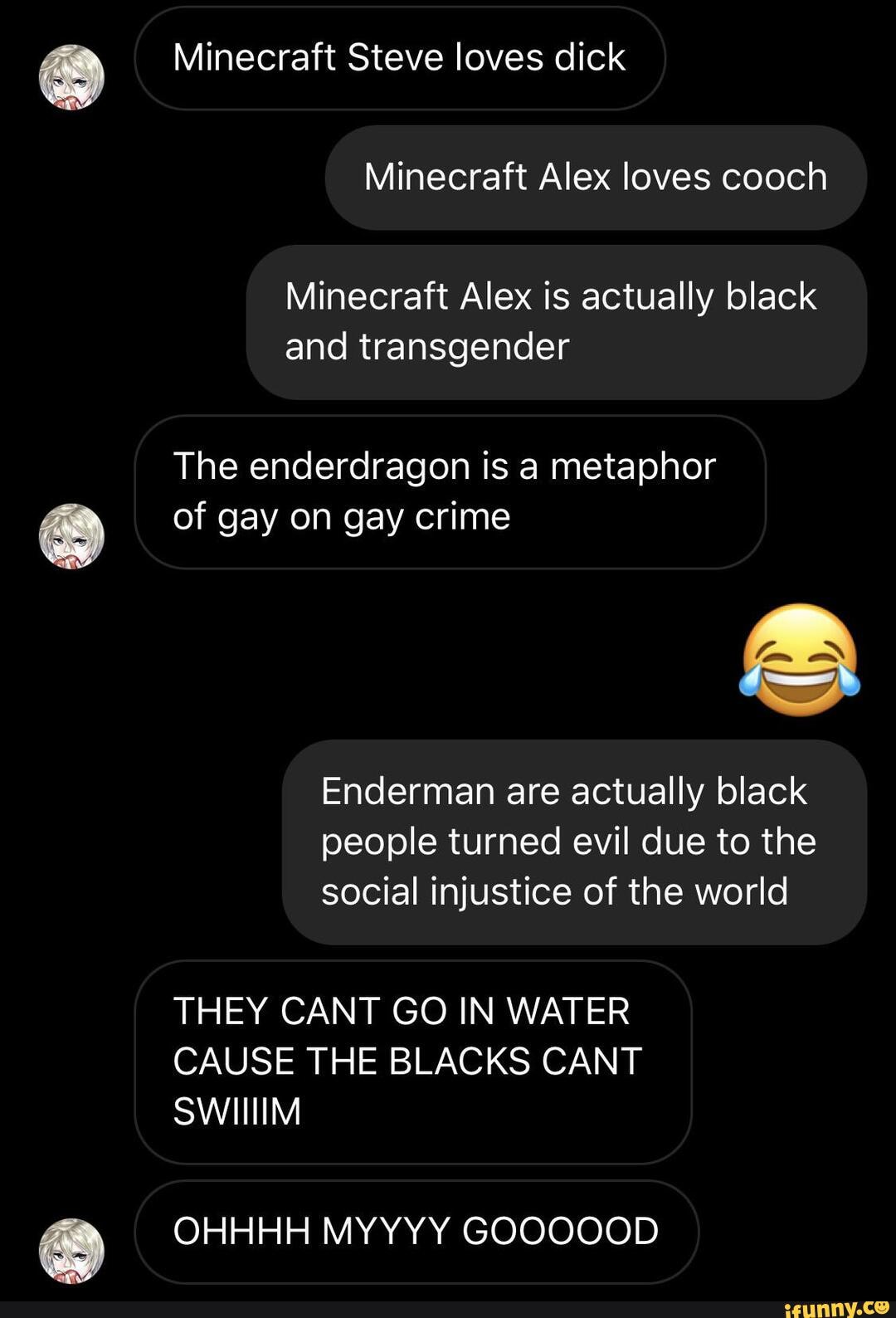 & Minecraft Steve loves dick Minecraft Alex loves cooch Minecraft Alex ...