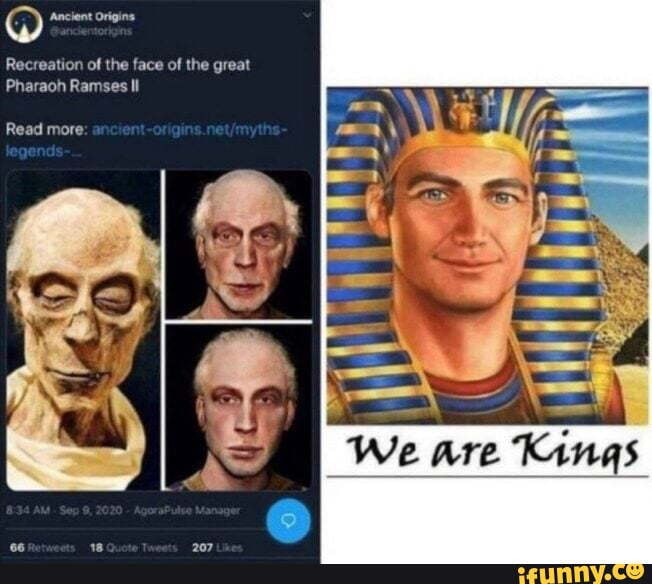 Ramesses_ii memes. Best Collection of funny Ramesses_ii pictures on iFunny