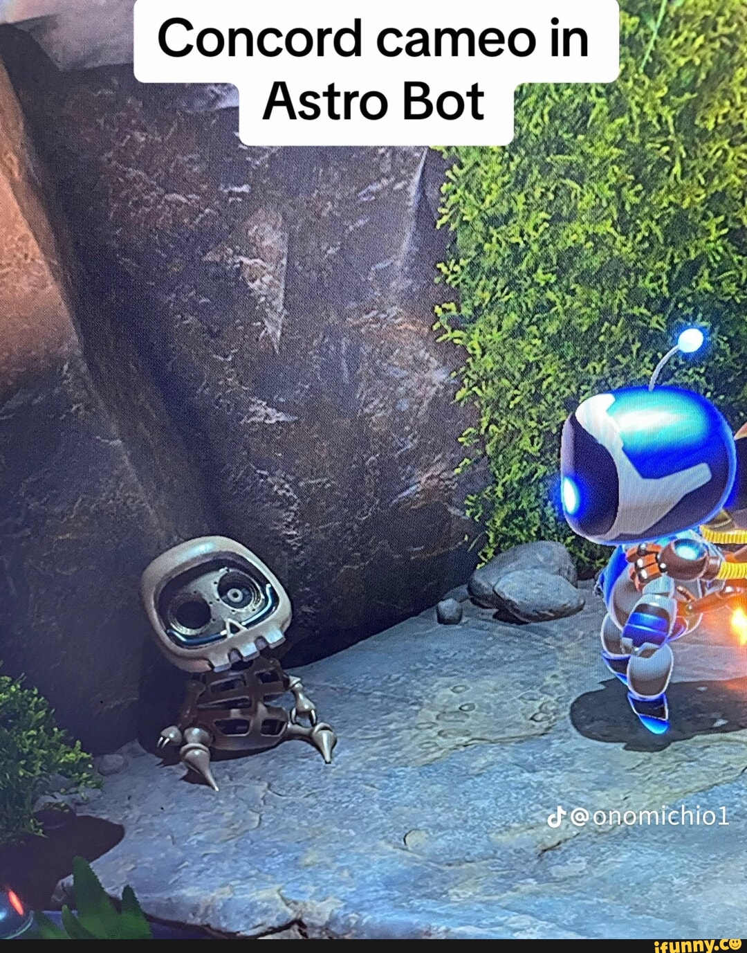 Concord cameo in Astro Bot dd @onomichiol - iFunny