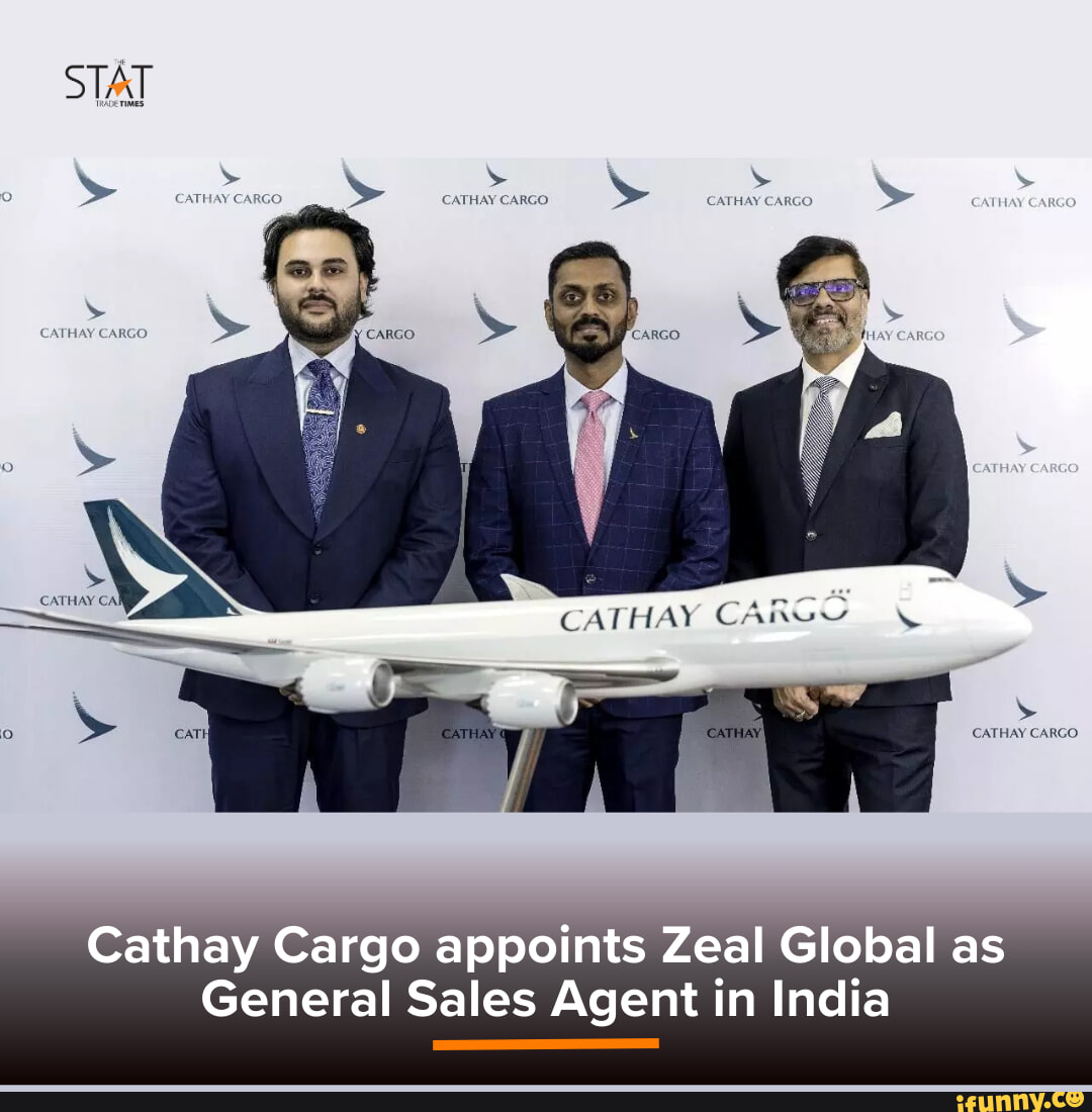 CARED CATHAY CAl HAY C& CATHAY CARGO. Cathay Cargo appoints Zeal Global ...
