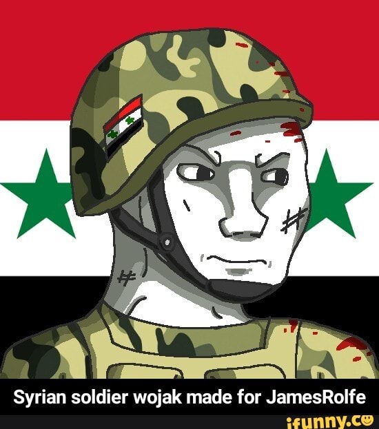 Syrian soldier wojak made for JamesRolfe - Syrian soldier wojak made ...