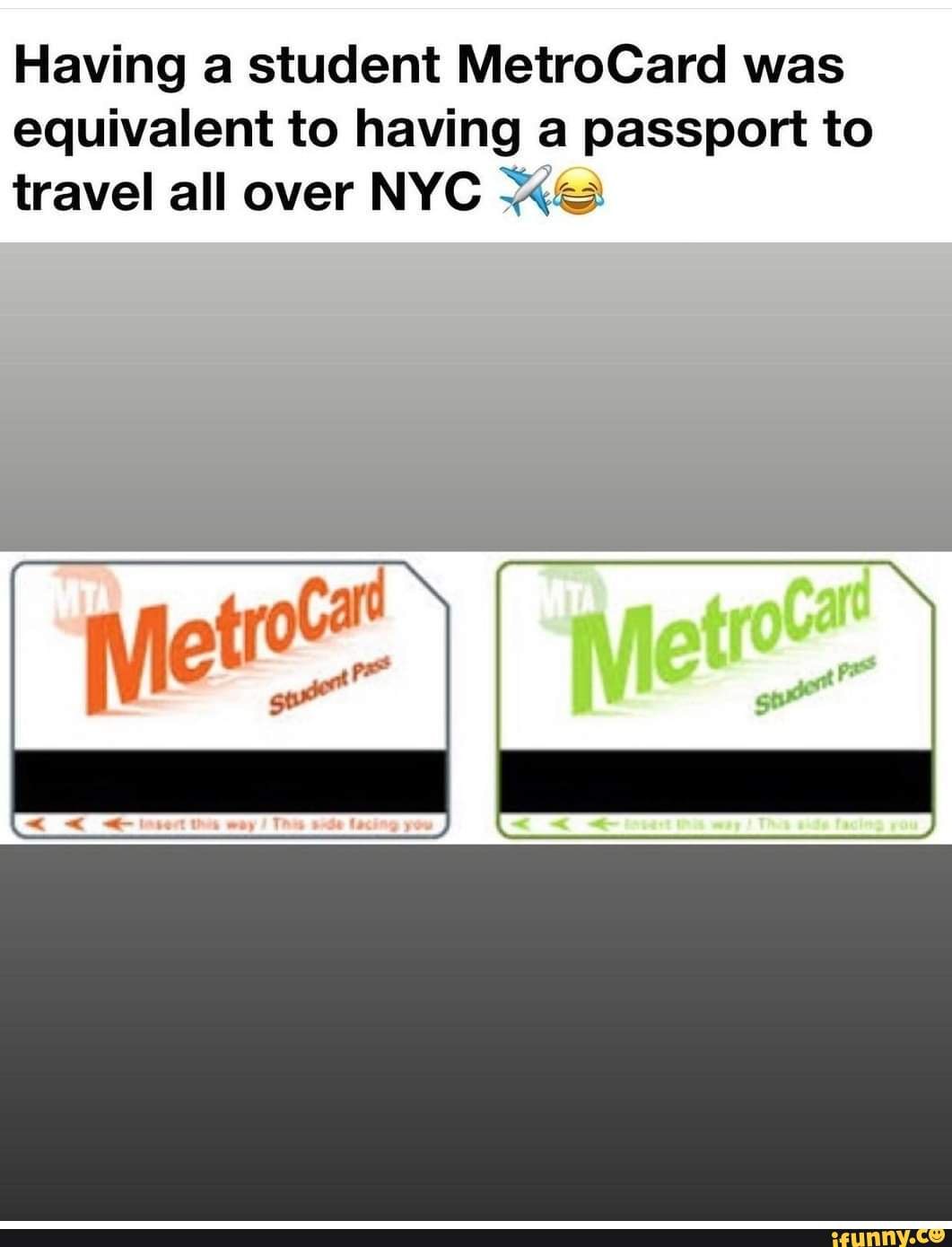 Having a student MetroCard was equivalent to having a passport to ...