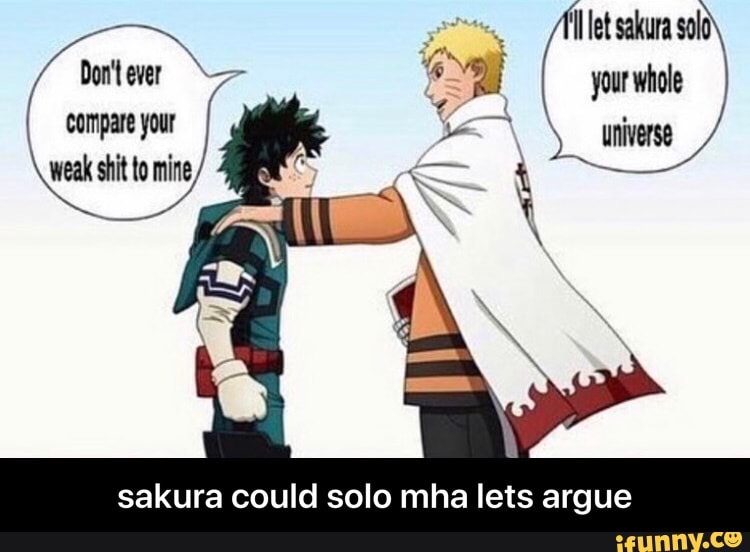 Sakura could solo mha lets argue - sakura could solo mha lets argue ...