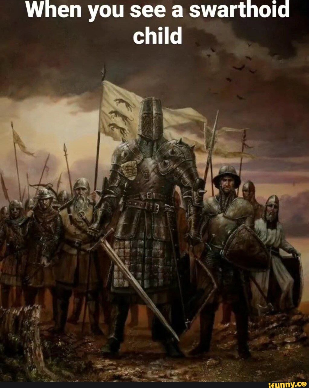 When you see a swarthoid child - iFunny