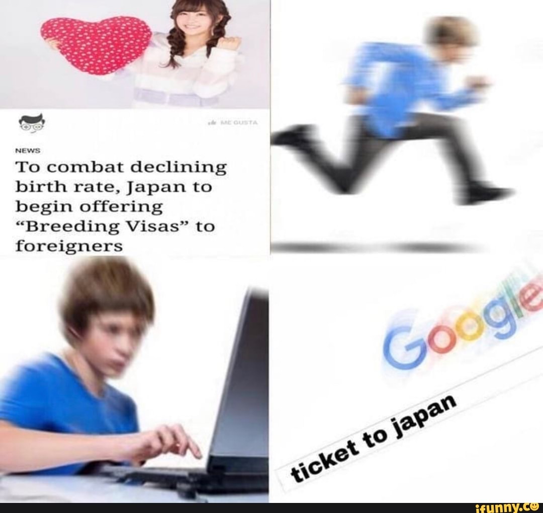 To combat declining birth rate, Japan to begin offering “Breeding Visas ...