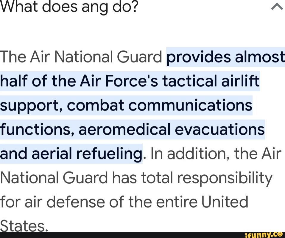 Air National Guard Memes