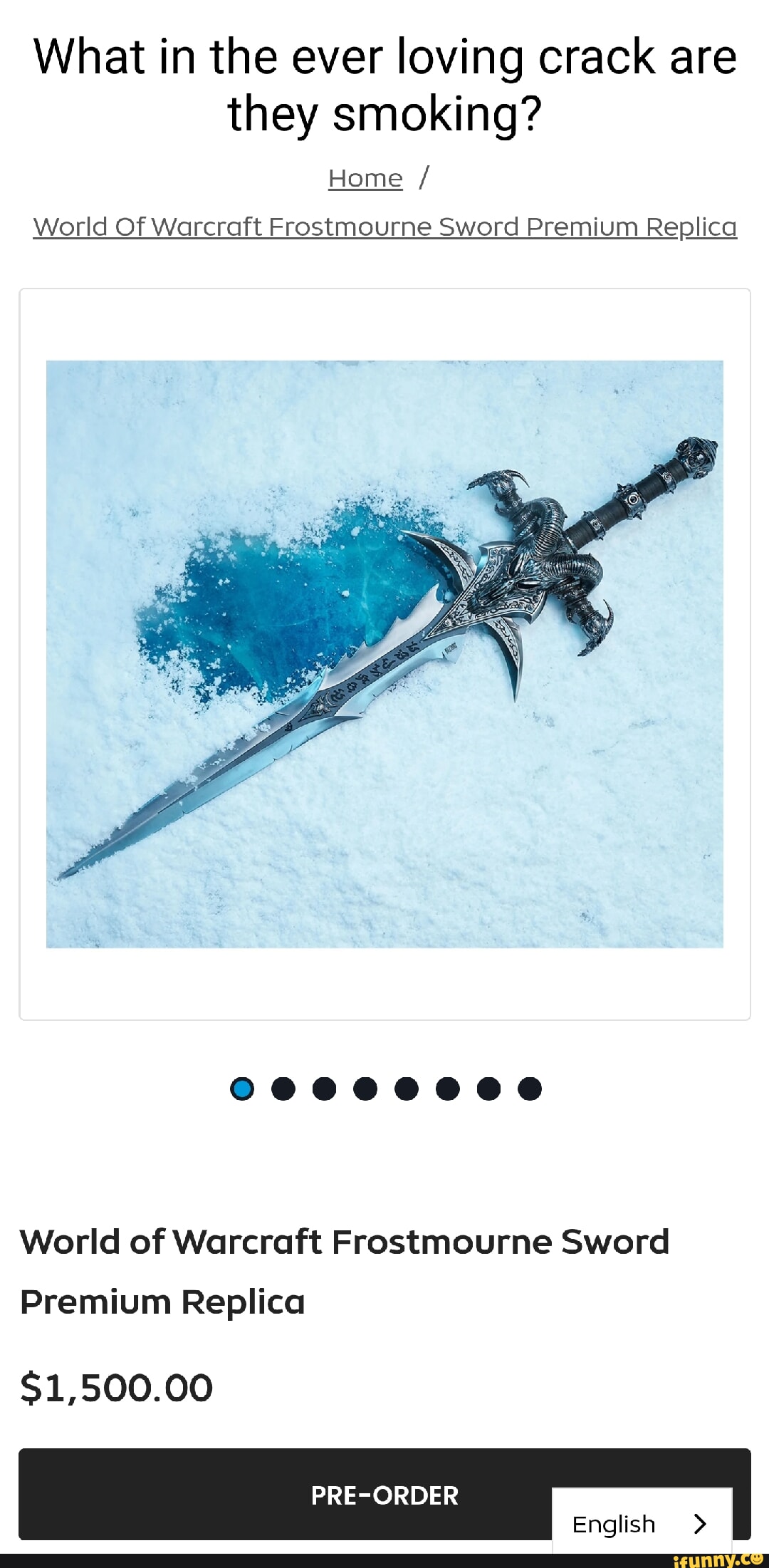 Frostmourne memes. Best Collection of funny Frostmourne pictures on iFunny