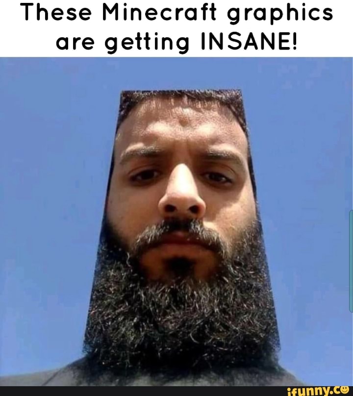 These Minecraft graphics are getting INSANE! - iFunny