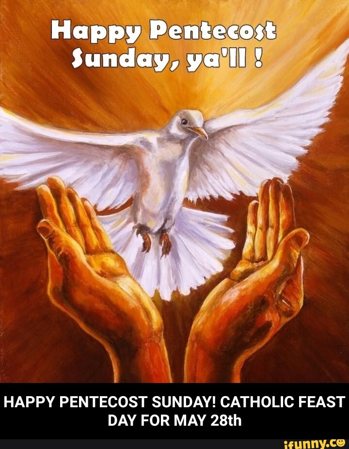 Happy Pentecost Sunday, cull HAPPY PENTECOST SUNDAY! CATHOLIC FEAST DAY ...