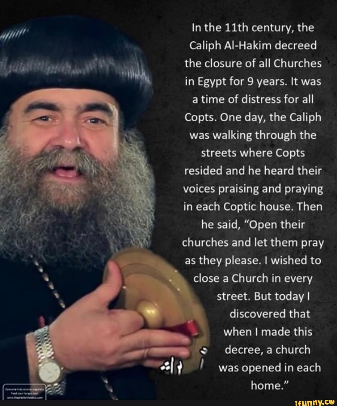 In the 11th century, the Caliph Al-Hakim decreed sia gags Cal the ...