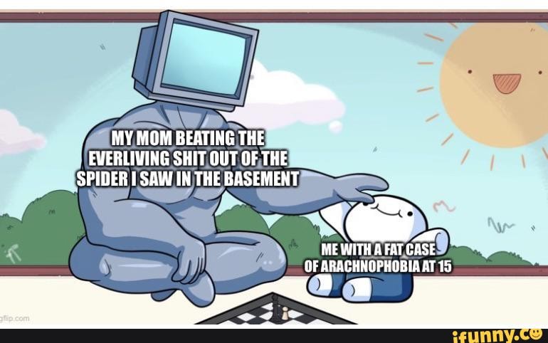 SS MY IOM BEATING THE EVERLIVING SHIT OUT OF THE SPIDER SAW IN THE ...