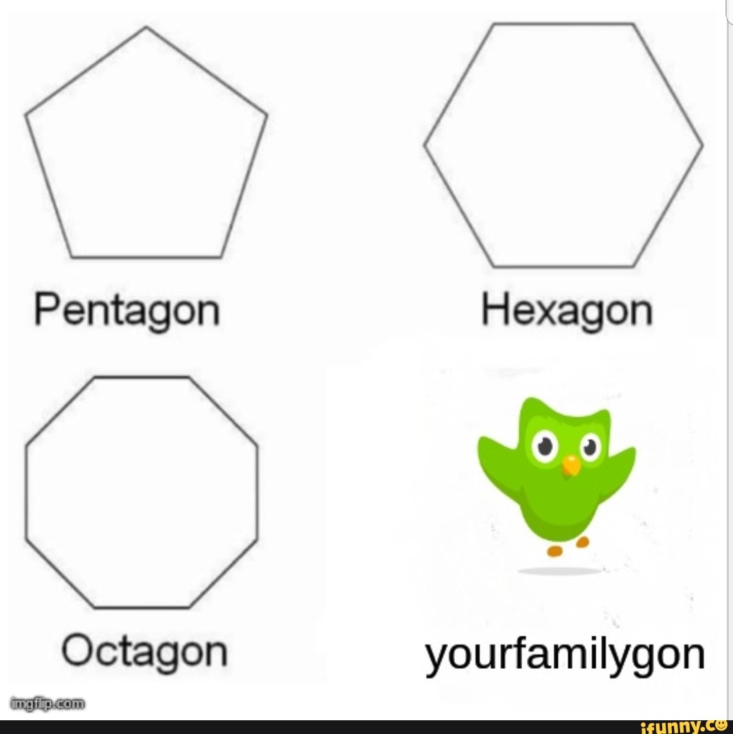 Pentagon Hexagon O Octagon yourfamilygon - iFunny