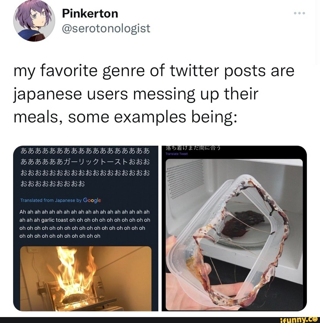 Pinkerton my favorite genre of twitter posts are japanese users messing ...