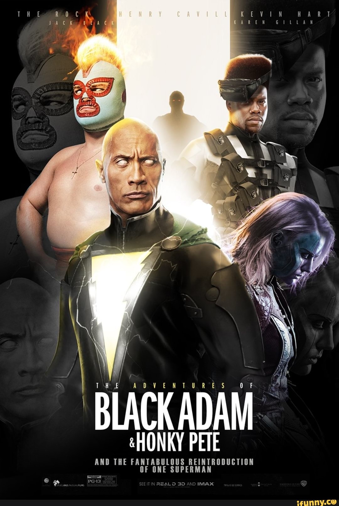 HART mAREN 0 ReDV EW TU, RORSS 'BLACK ADAM "HONKY PETE RODUCTION US ...