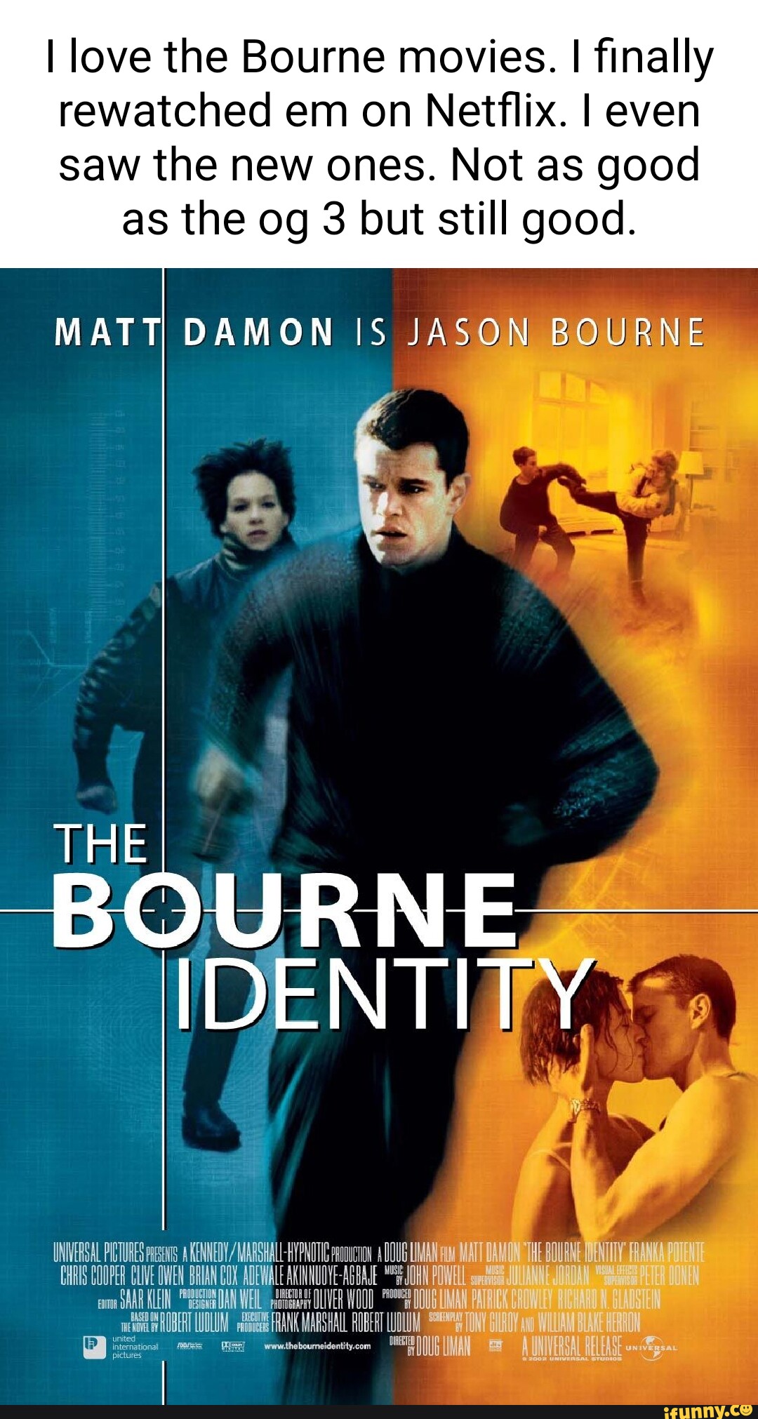 Bourne memes memes. The best memes on iFunny